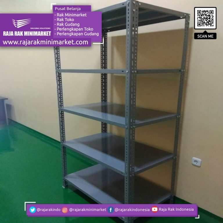 RAK GUDANG HEAVY DUTY UNTUK WAREHOUSE PABRIK / INDUSTRI