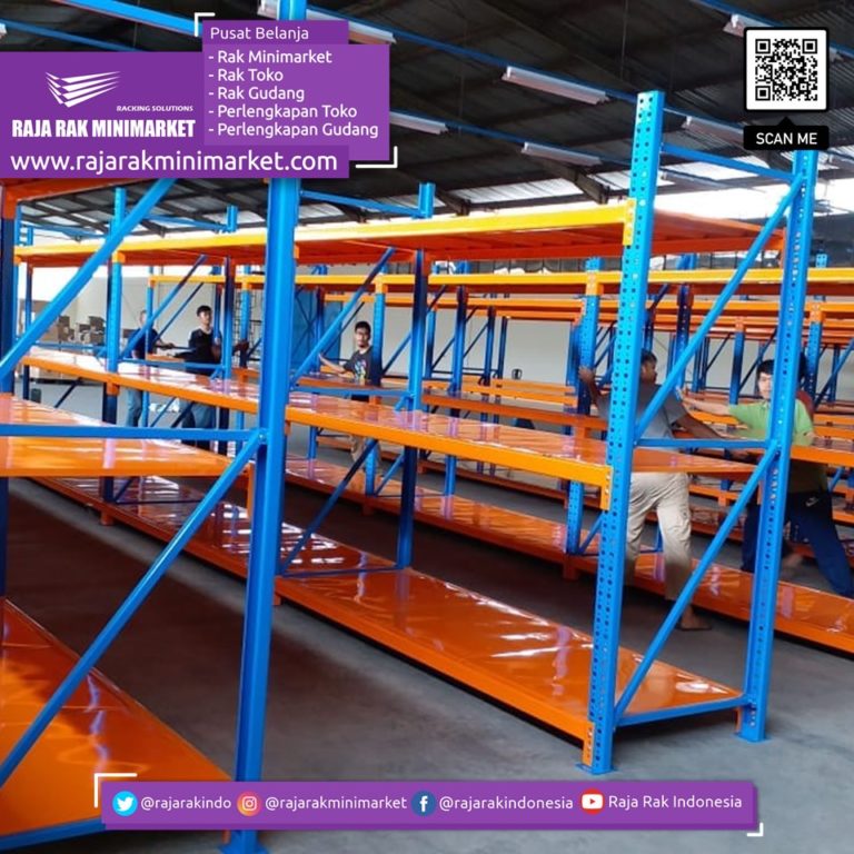 DOUBLE DEEP PALLET RACKING SYSTEM | Rak Gudang Heavy Duty Warehouse ...