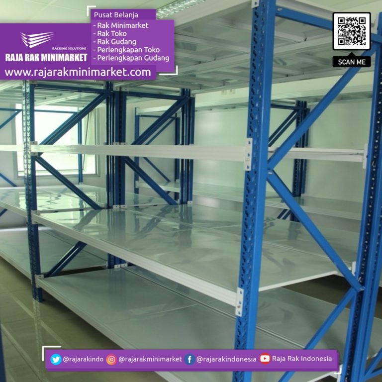 RAK GUDANG HEAVY DUTY UNTUK WAREHOUSE PABRIK / INDUSTRI