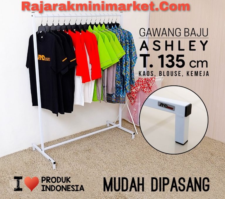 GAWANG BAJU ASHLEY T.135 | Rak Display Toko Baju Pakaian Busana | RAK ...