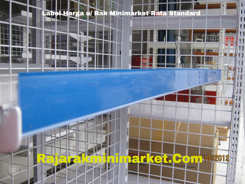 Label Harga / Price Tag Kait Rata Standard | RAK MINIMARKET TOKO ...