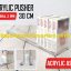 DISPLAY ACRYLIC – AKRILIK PUSHER ROKOK OTOMATIS P.30CM | RAK MINIMARKET