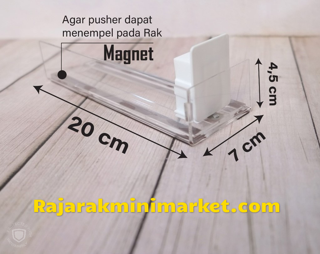 DISPLAY ACRYLIC - AKRILIK PUSHER ROKOK OTOMATIS P.20CM ...