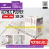 DISPLAY ACRYLIC – AKRILIK PUSHER ROKOK OTOMATIS P.30CM | RAK MINIMARKET