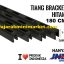 TIANG BRACKET HITAM 180 CM TIPE TBH180 | RAK MINIMARKET