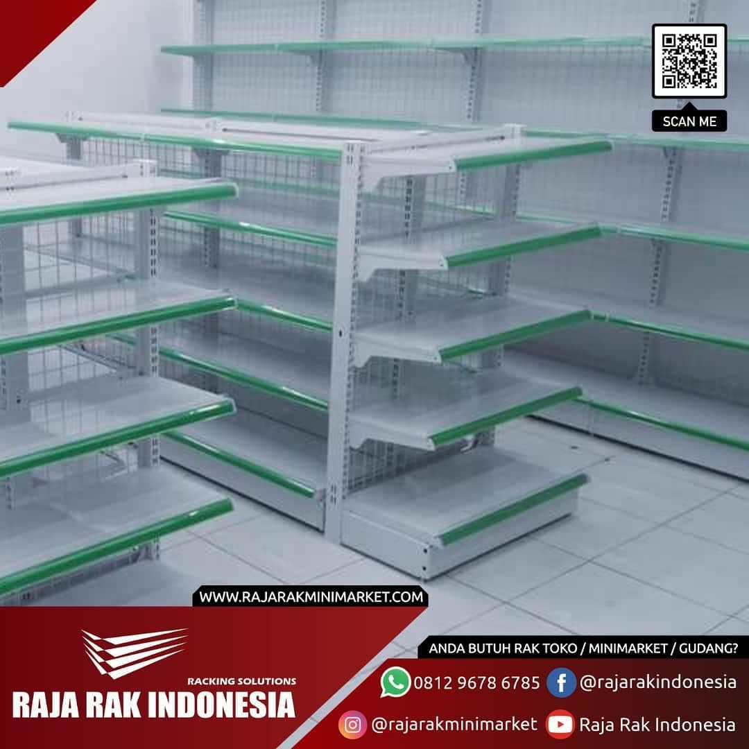 Rak Gondola Display Toko Minimarket RR-150 (Best Seller)