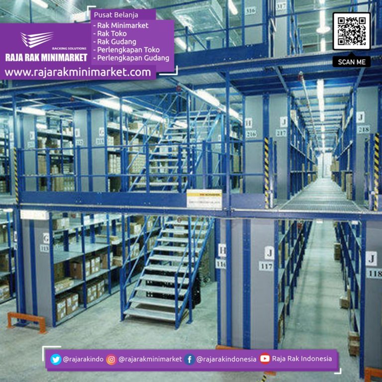 MULTITIER RACKING SYSTEM UNTUK GUDANG INDUSTRI