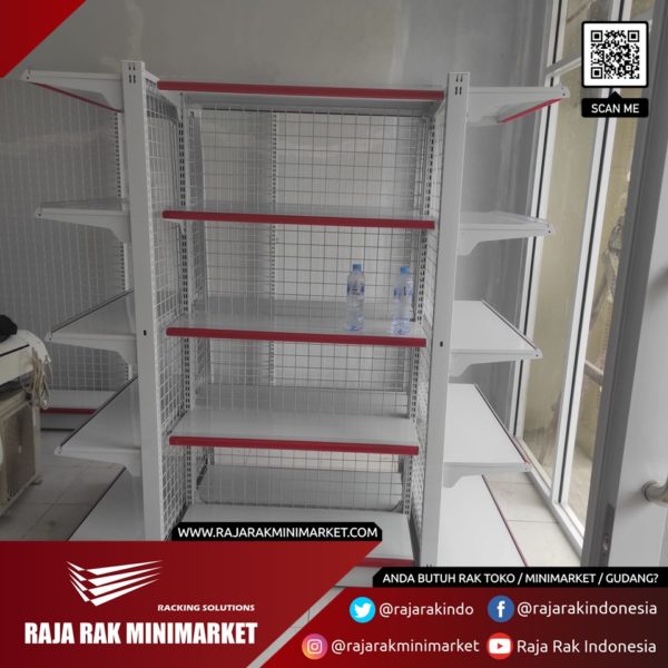Tampilan Minimalis dengan Rak Toko Minimalis