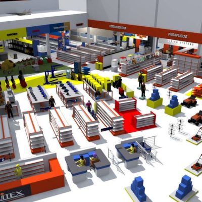 DENAH, DESAIN DAN LAYOUT HIPER STORE : HYPERMART, CAREFOUR, LOTTE MART