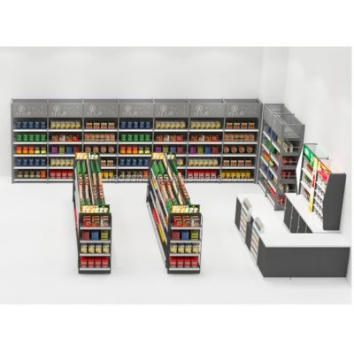 Desain Minimarket Denah Toko Indomaret dan Alfamart