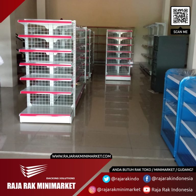 RAK JUALAN DISPLAY PRODUK SUSU DAN PAMPERS