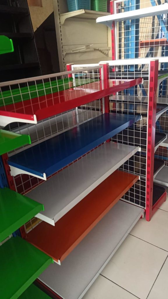 RAK MINIMARKET MURAH TIPE ECO-100 (Warna Bebas, Harga Pas!)