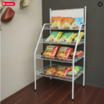 RAK PROMOSI PAPAN | RAK SARI ROTI CHIKI SNACK DISPLAY TOKO