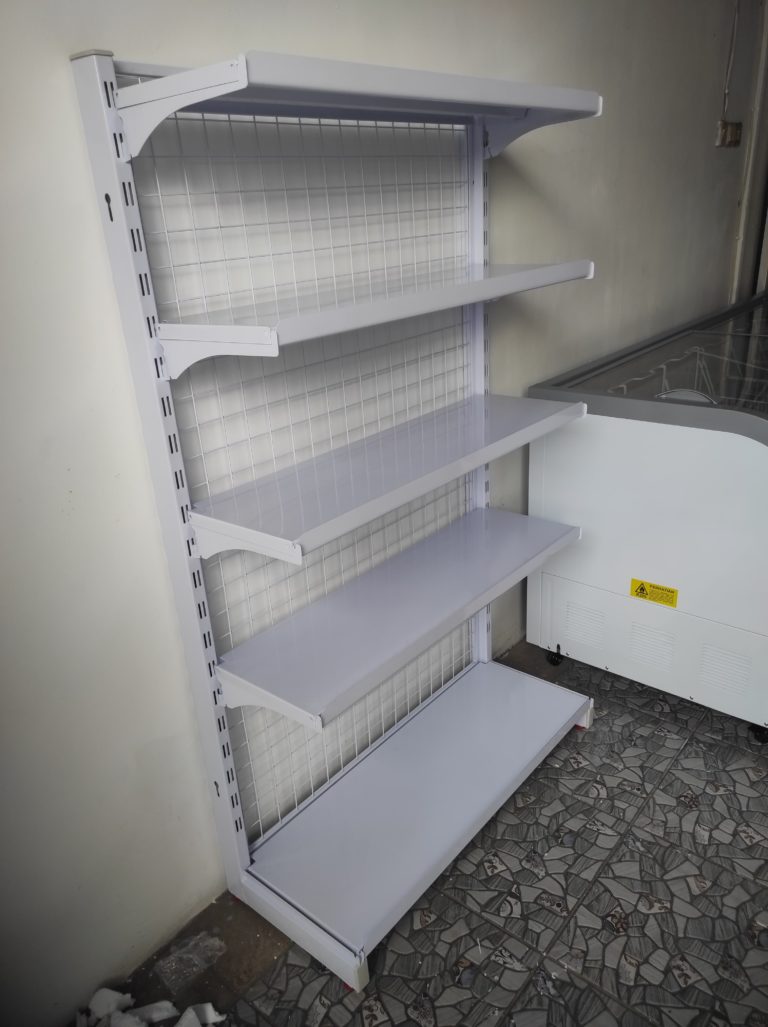 RAK GONDOLA MINIMARKET TIPE ECO-100 DI KALISARI, PASAR REBO – JAKARTA TIMUR