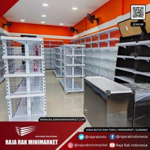 RAK BELANJAAN DISPLAY BARANG UNTUK MINIMARKET ANDA