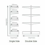 UKURAN RAK MINIMARKET, PANDUAN LENGKAP UNTUK RAK TOKO ANDA