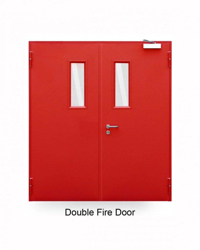 PINTU BESI TAHAN API / DOUBLE FIRE DOOR ALBA